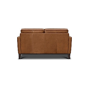 Pimlico 100% Top Grain Leather Loveseat