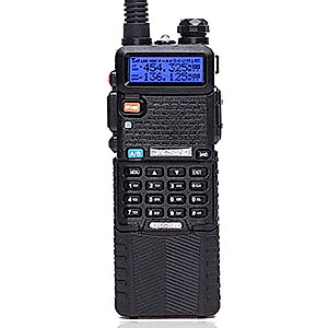 Baofeng UV-5R Dual Band Two Way Radio with 3800mAh Li-ion Battery, Walkie Talkie,Upgrade Version(144-148/420-450Mhz)