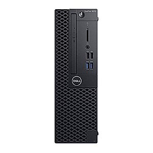 Dell Optiplex 3070 Intel Core i5-9500 X6 3GHz 16GB 256GB SSD Win10, Black (Renewed)