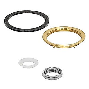 Eastman 30021 Heavy- Pattern with Spin and Seal Sink Strainer, Chrome