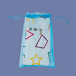 Knitting Tote Bag Lightweight Travel Knitting Yarn Storage Bag Organizer Empty Portable Knit Wrist Bag for Holding Yarn, Crochet Hooks, Crochet Needles, Knitting and Crochet Supplies