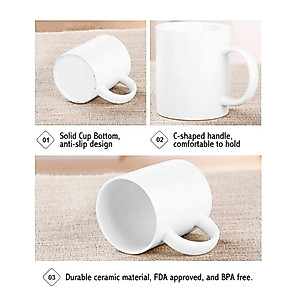 WECE Mug|Drink Up Mug Funny Coffee Mug Tea Cup|11 ounce