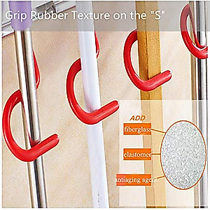 Cavoli Mop and Broom Organizer Wall Mounted, 4 Adjustable Holder and 3 Hooks,Storage Solutions for Broom Holders, Metal and Easy Clean