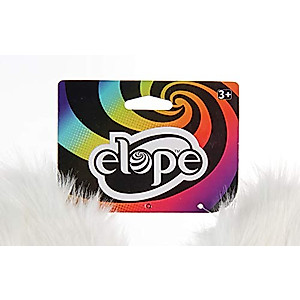 elope White Bendable Adjustable Bunny Ears Plush Costume Headband for adults kids Standard