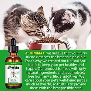 Generic 2 Pack Antibiotics for Cats, Premium Cat Antibiotics Supplemen, Natural Antibiotic for Cats, Pet Supplements, Cat Antibiotics Supports Immune & Cats Allergy Relief, Cats Multivitamin