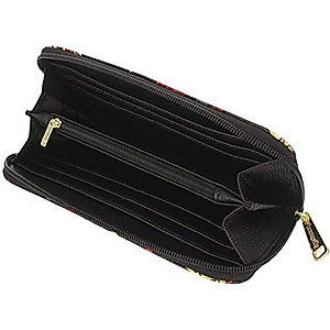 Loungefly Disney Villians Roses Tattoo All Over Print Wallet