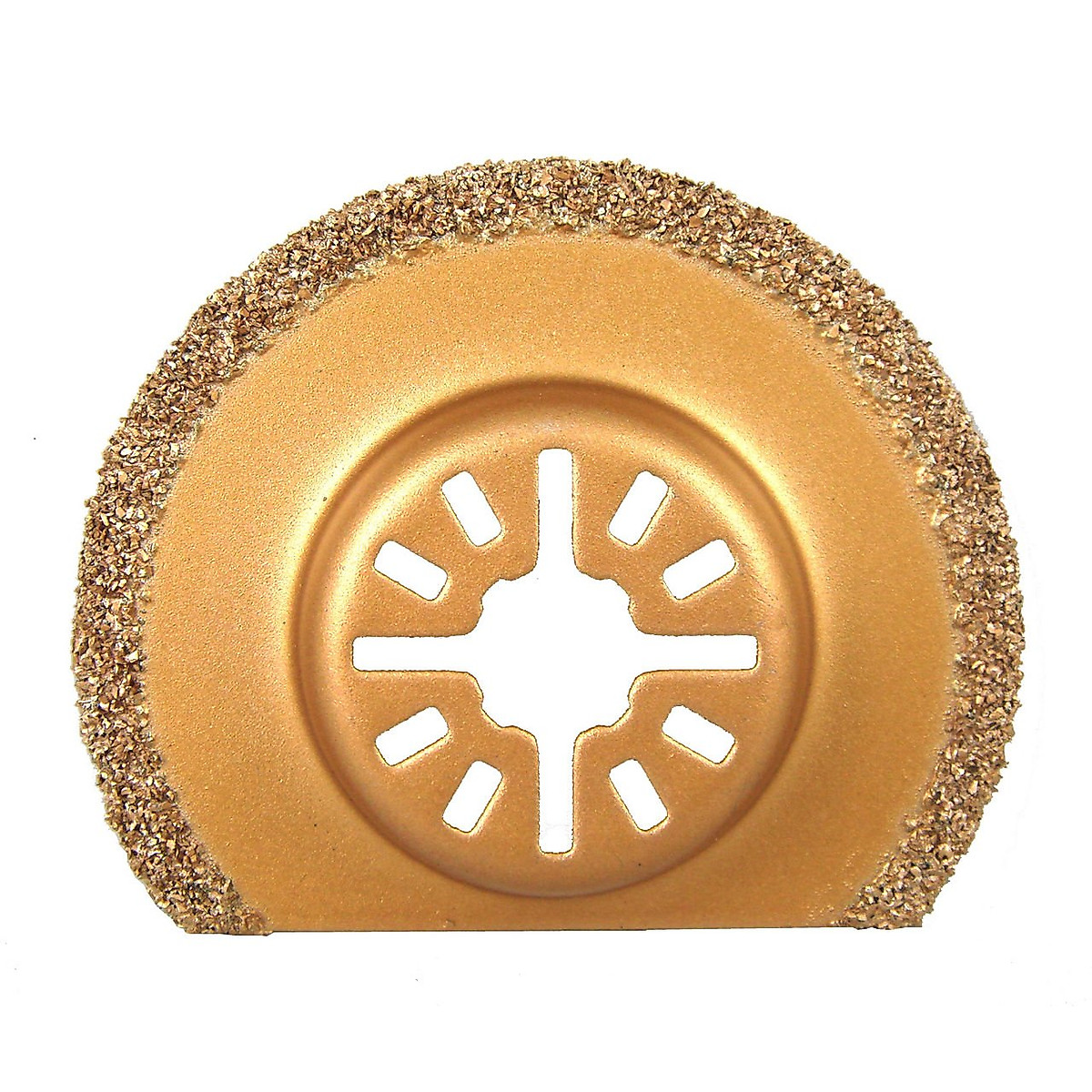 2 1/2 Carbide Oscillating Tool Rasp with Universal Arbor for Fein, Dremel, Bosch, Porter Cable, Ridgid, Ryobi, Milwaukee, Dewalt, Skil and More