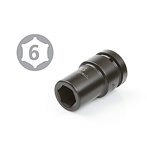 TEKTON 1 Inch Drive Deep 6-Point Impact Socket Set, 9-Piece (1-2 in.) | 4892
