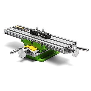 YEEZUGO Multifunction Worktable Milling Working Table Milling Machine Compound Drilling Slide Table For Bench Drill(Medium-Sized)