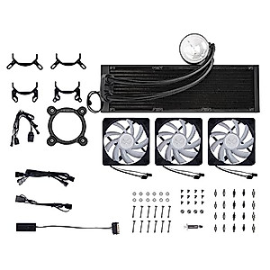 InWin NR36 360mm Nebula AIO Liquid CPU Cooler IW-LC-NR36, Black