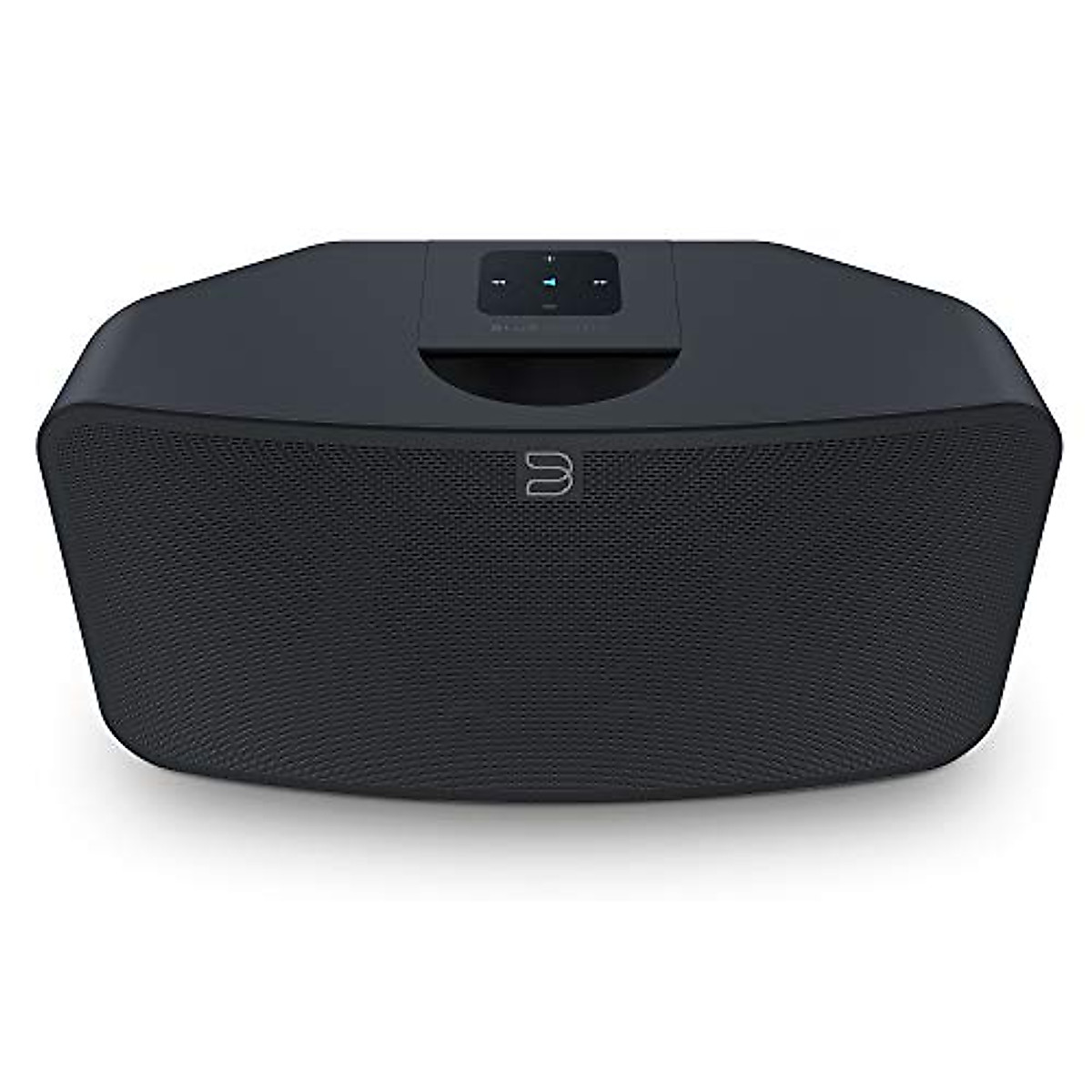 Bluesound Pulse Mini 2i Compact Wireless Multi-Room Smart Speaker with Bluetooth - Black - Compatible with Alexa and Siri