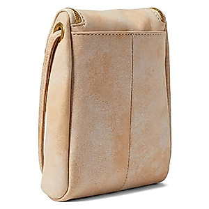 HOBO Fern Stylish Bag for Women - Leather Construction with Top Zip Closure, Printed Lined Interior, and Adjustable Crossbody Strap Bag Fresh Ginger One Size One Size