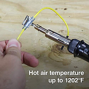 Master Appliance Ultratorch UT-100SiK Butane Powered Cordless Soldering Iron, Flameless Heat Tool for Wire Connectors and Pinpoint Butane Torch, 3 in 1 Tool with Metal Case - USA Company