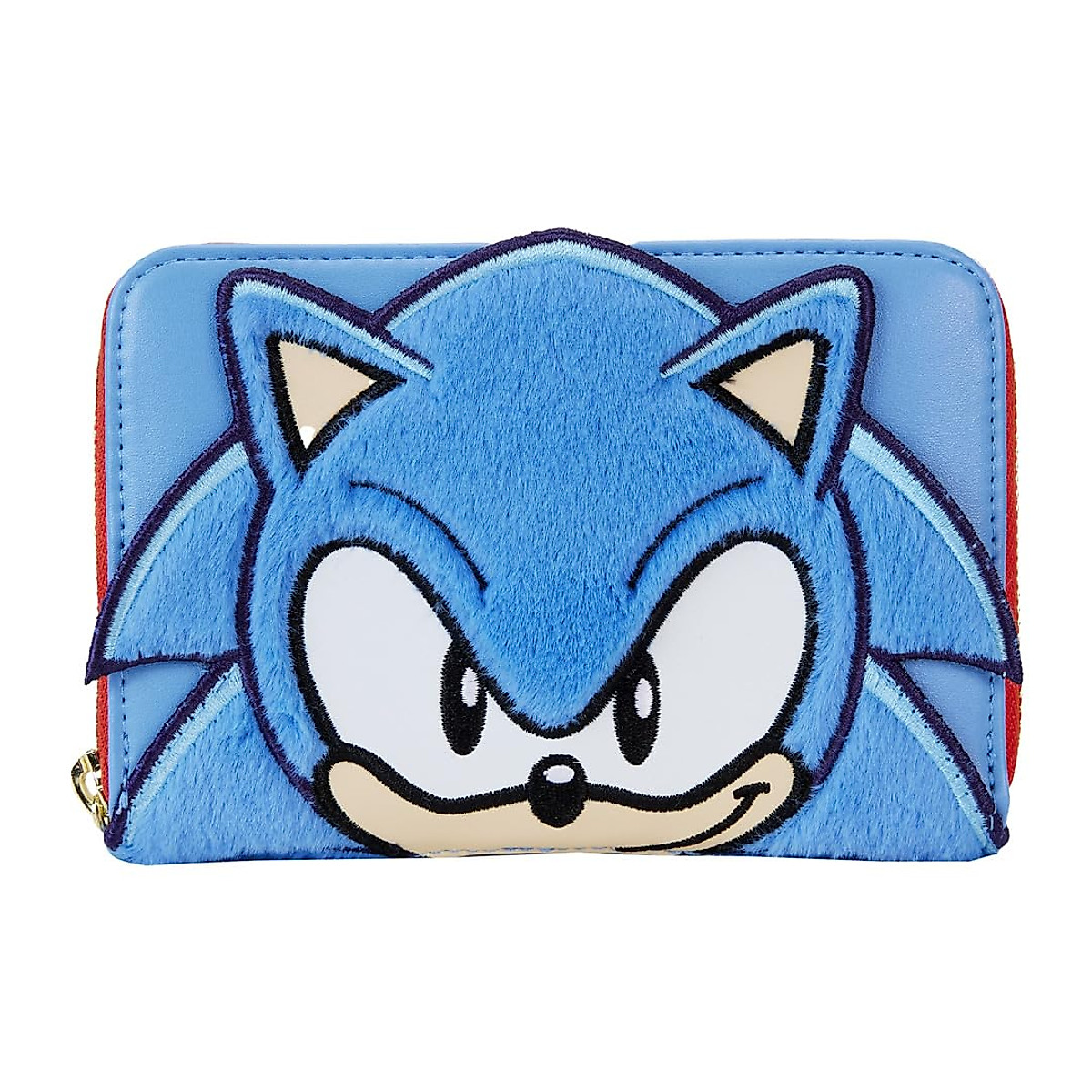 Loungefly Sonic The Hedgehog Classic Plush Zip Around Wallet