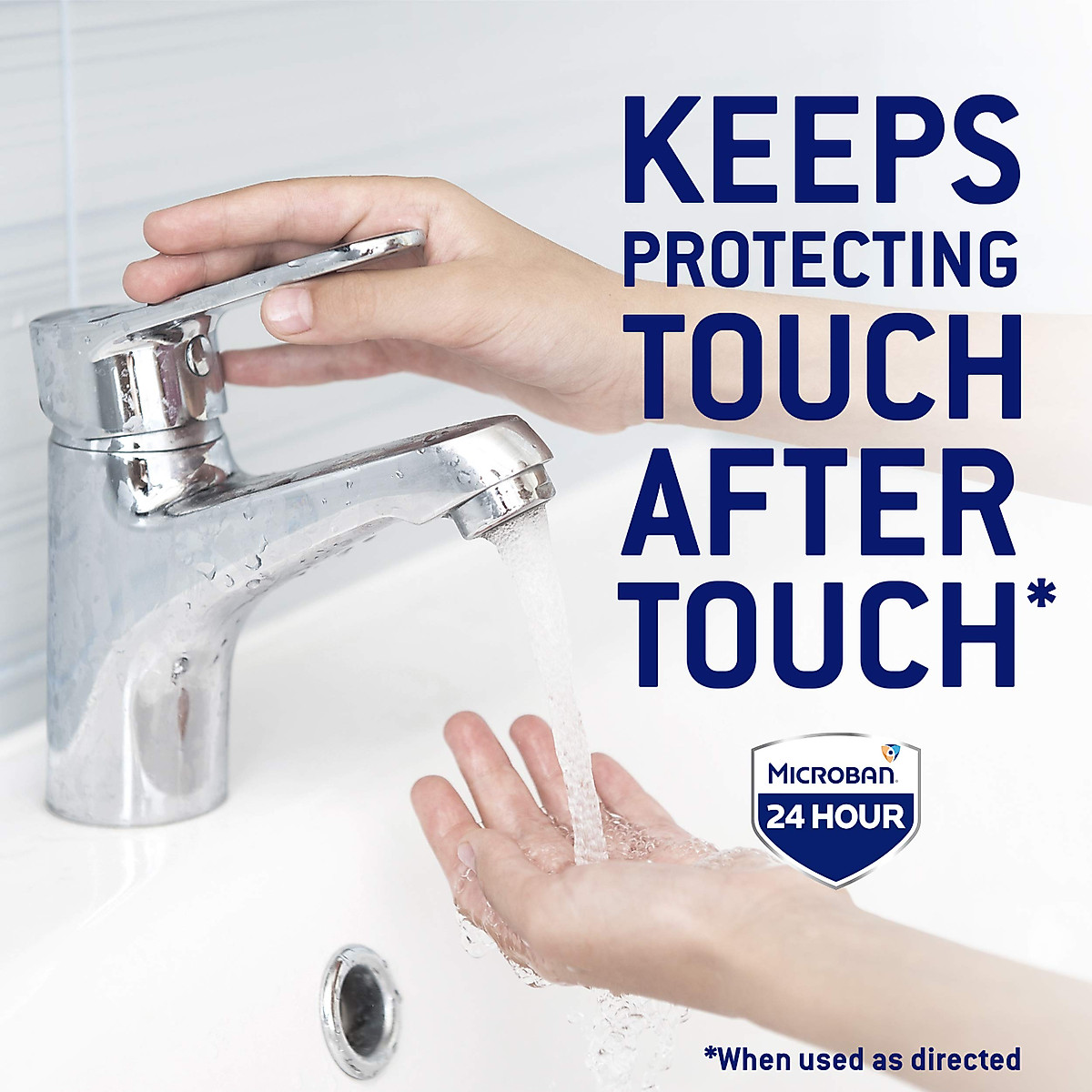 Microban Disinfectant Spray, 24 Hour Sanitizing and Antibacterial Spray, All Purpose Cleaner, Citrus Scent, 4 Count, 22 fl oz Each