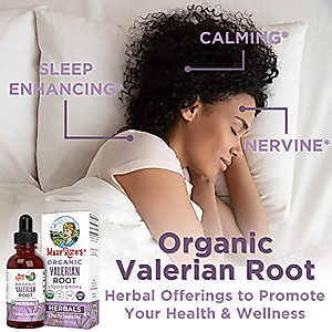 Valerian Root by MaryRuth's | 2 Month Supply | Sugar Free | USDA Organic Valerian Root Drops | Support Sleep, Calm, and Stress | Vegan | Non-GMO | Gluten Free | 60 Servings