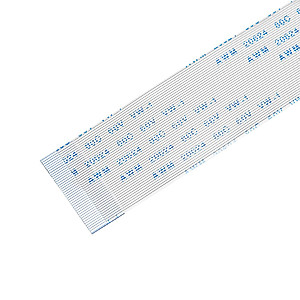 uxcell Flexible Flat Cable, 40 Pins 0.5mm Pitch 150mm FPC FFC Flexible Ribbon Cable for LCD TV DVD Player Laptop 5Pcs (A Type)