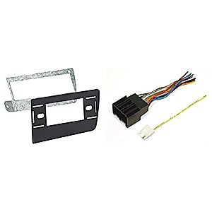 Metra 87-99-3052 GM Truck 73-87 Din Conversion & Scosche GM01B Power 4-Speaker Connector for 1978-87 General Motors