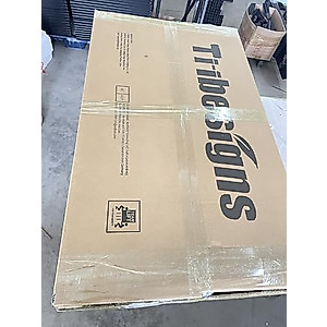 Tribesigns 69" Tall Bookshelf, Industrial 6-Tier Etagere Bookcase, Freestanding Open Book Shelves, Wood Storage Display Shelving Unit with 9 Open Shelves for Home Office, Rustic Brown