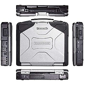 Panasonic Toughbook CF-31 MK5, Intel i5-5300U @2.3GHz, 13.1-inch LED Touchscreen, 16GB, 512GB SSD, Windows 10 Pro, WiFi, Bluetooth, DVD, 4G LTE, Backlit Keyboard, Webcam, GPS (Renewed)