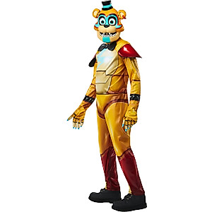 Rubie's Child's Five Nights at Freddy's Glamrock Freddy Costume, As Shown, Large