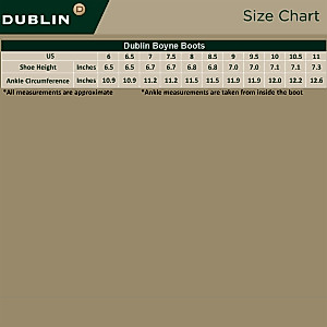 Dublin Boyne Boots, Brown, Ladies 8.5