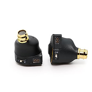 DUNU TALOS 14.6mm Planar Driver in-Ear Monitors, Hybrid 2 Balanced Armature and Magnetic Driver IEMs in-Ear Earphones (Black)