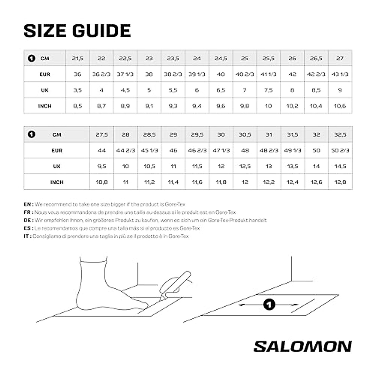 Salomon Women's WANDER GORE-TEX Running Shoes for Women, Black / Plum Kitten / Gull,9