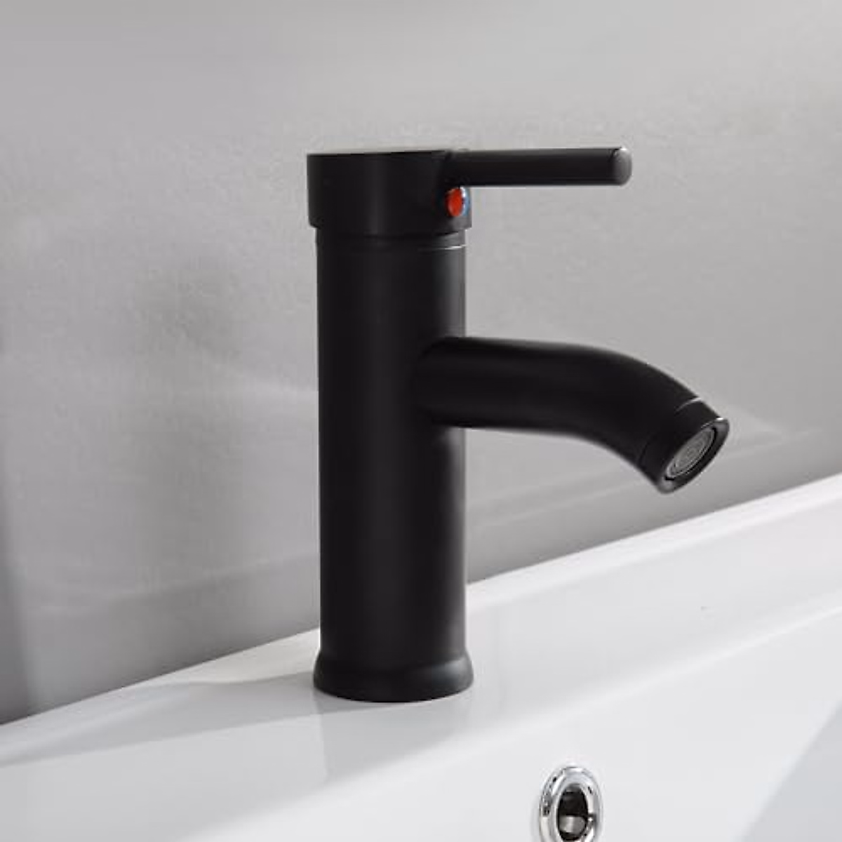 DodreHome 30" Bathroom Vanity with Sink Combo, Modern Freestanding Bathroom Cabinet with Soft Closing Door and Drawers, Includes Undermount Single Vessel Sink, Faucet & Mirror, White (30INCH)