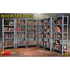 MiniArt Sprue Brothers 1:35 Bookshelves, MIA35654
