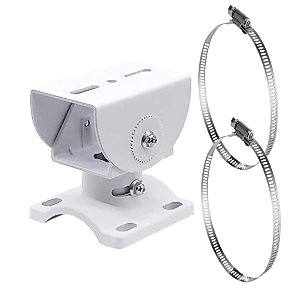BeElion Aluminum Alloy Surveillance Camera Horizontal Vertical Pole Mount Kit, Wall Mounting Bracket for CCTV Security Camera PTZ Dome Vertical Pole Mounting Bracket