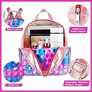 Girls Backpack, Backpack Purse for Women, School Backpack Waterproof Bookbag School Supplies for Elementary Girls Students, Cute Preschool Backpack for Teen Girls