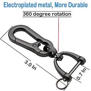 Kirsnda for Honda key fob cover,case with keychain,Soft TPU Protection key Shell/skin,5 Buttons fit 2022 2023 Accord Civic HR-V CR-V Pilot Remote Key(black)