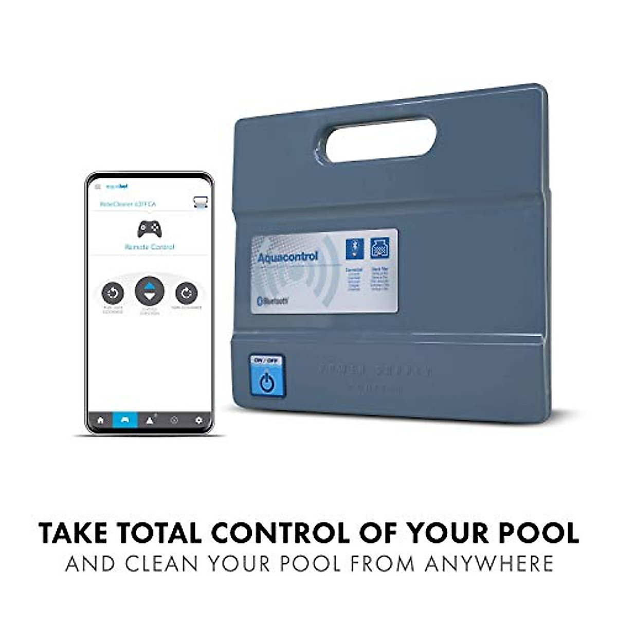 Aquabot Elite Pro Robotic Pool Cleaner with Bluetooth, Massive Top-Load Cartridge Filters, Dual Brushes, and App