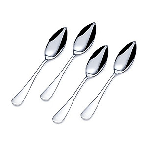 Towle Living Basic Stainless Steel Grapefruit Spoon, Set of 4