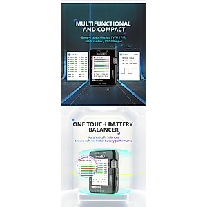 ToolkitRC MC8 Mini Size Cell Checker 32 Bit Battery Multi-Checker PWM Output PPM SBUS Readout with USB-C Fast Charging