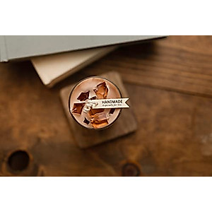 Ezra Design Iced Coffee Scented Candle – Natural and Organic Soy Wax Coffee Candle and Essential Oils – Decorative Iced Coffee Mug Candle for Aromatherapy, Meditation, Home Decor, Brown