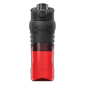 Under Armour 24oz Grip Water Bottle, Pro Lid Cover, Silicone Body Grip, Shatter Proof, Stain & Odor resistant