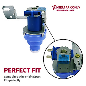 MJX41178908 New OEM Production for LG Refrigerator Water Inlet Valve Replacement Part by ENTERPARK Replaces AP4451762 PS3536019 AH3536019 by ENTERPARK