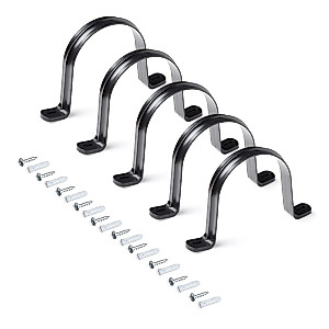 POWERTEC 70343 Hangers for 4" Dust Collection Hose and Pipe, 5 PK