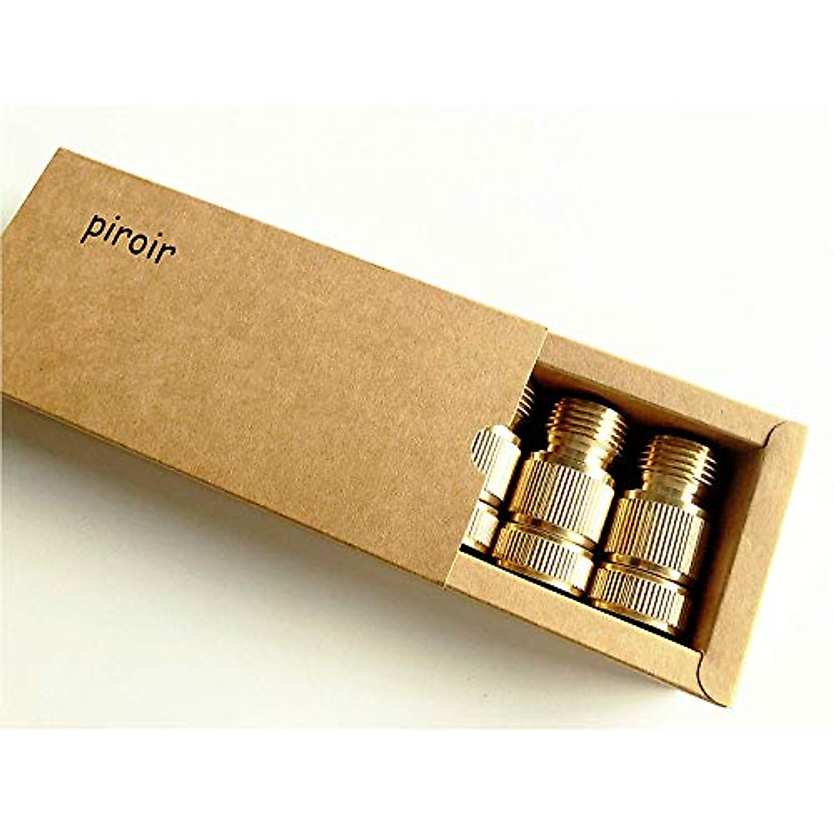 Piroir Garden Hose Quick Connect, Solid Brass Garden Hose Connectors 3/4 Inch GHT Water Hose Fitting for Garden(5 Set of Male & Female Water Hose Connectors)