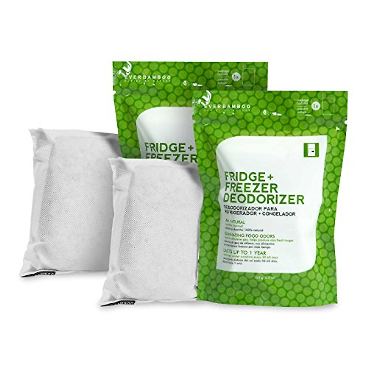 Ever Bamboo Fridge & Freezer Deodorizer w/Natural Bamboo Charcoal (2 Pack). are Your Leftovers Becoming LEFTODORS?