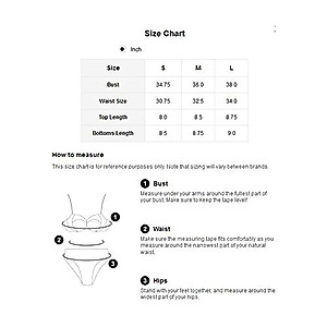 SOLY HUX Women's Metallic Halter Top Two Piece Swimsuit Tie Side Triangle Thong Bikini Bathing Swimwear Gold M