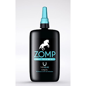 Therazure Zomp Liquid Hoof Thrush and White Line Treatment for Horses: Effective for Thrush Relief and Prevention on All Hooved Animals