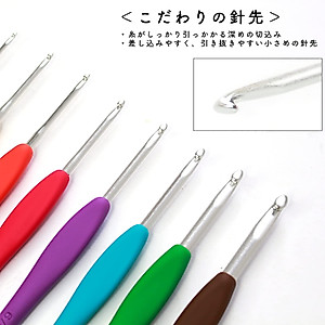 Clover 43-321 Amule Key Needles Set, Multiple Colors