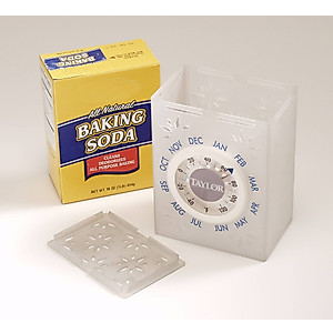 Taylor Food Fresh Refrigerator Thermometer and Baking Soda Holder