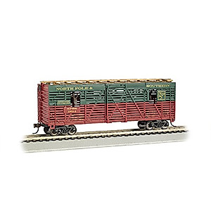 Bachmann 40' Animated Stock Car - CHRISTMAS with REINDEER - HO Scale