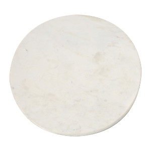 Creative Co-Op Marble, White Lazy Susan