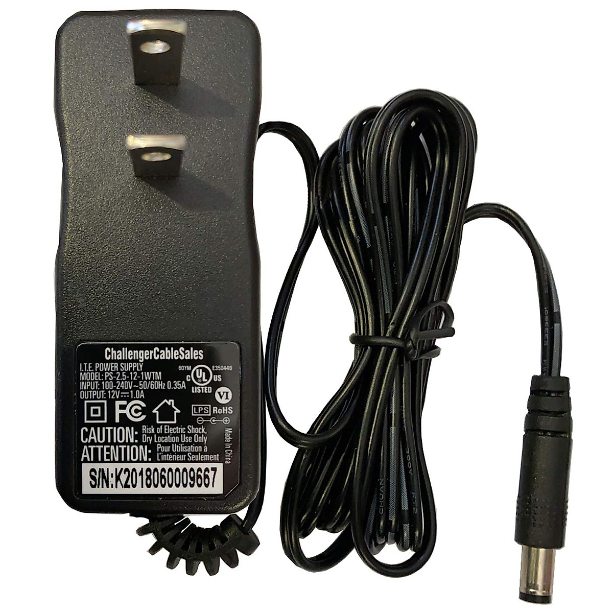 Replacement 12V 1A AC Adapter for Linksys WRT54G Wireless-G Router v1.1, v2.0, v2.2, v3.0, v3.1, v4 Only, Linksys WRT54G-BP Wireless-G Router, Linksys WRT54G-TM Wireless-G Router v1.1, v2.0, v2.2, v3.0, v3.1, v4 Only, Linksys WRT54GL Wireless-G Router, Li