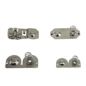 2pcs Battery Terminals Spring Contacts Battery Spring Replacement for Game Boy Advance Color Pocket DMG-01 GBA GBC GB DMG Game Console (for GBA)